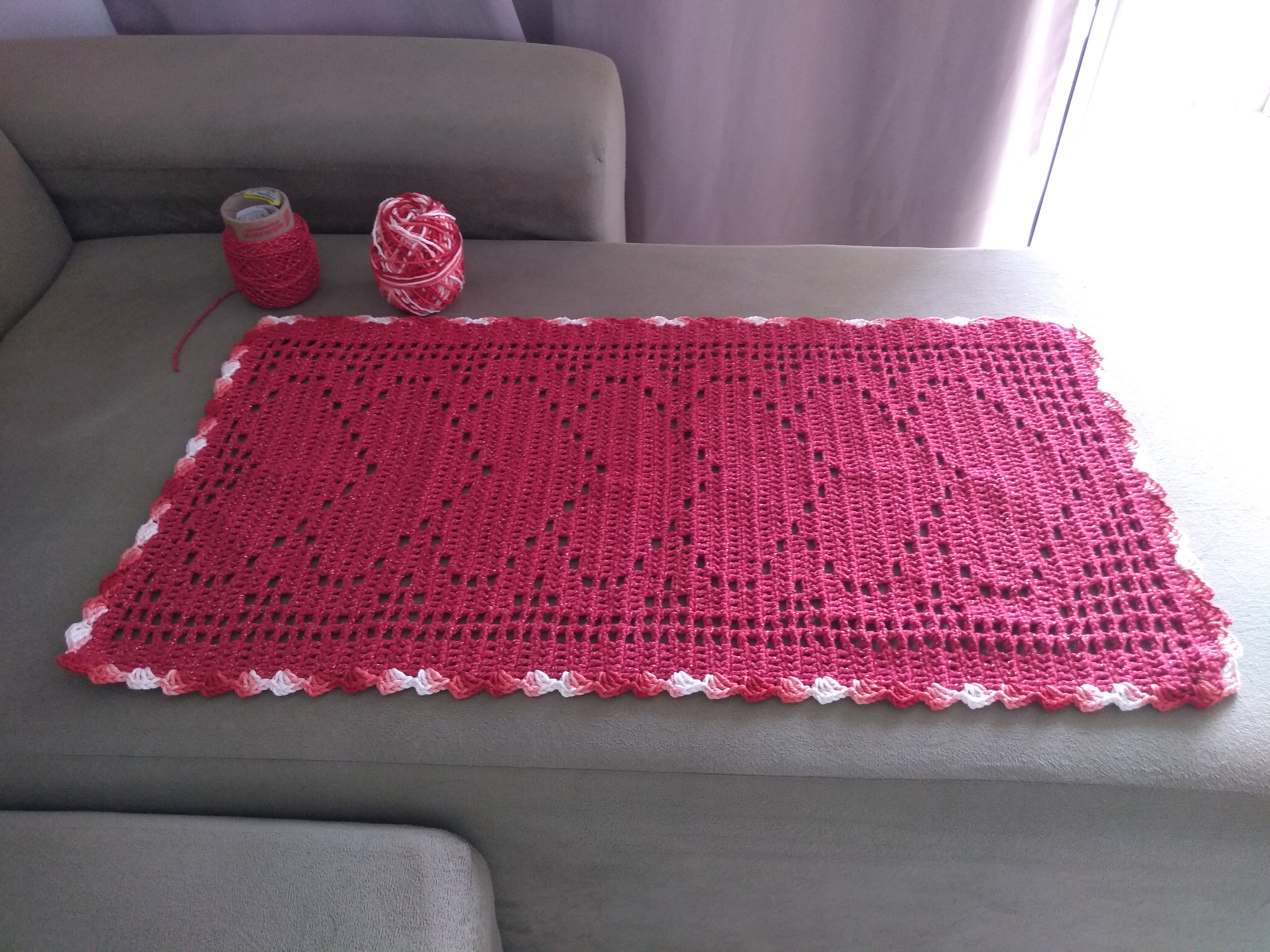 Tapete Econômico de Crochê - EXEMPLOS